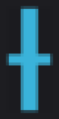 Ice dagger Minecraft Banner