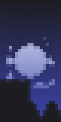 Moon banner Minecraft Banner