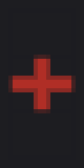 Black medic banner Minecraft Banner