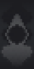 Cloak Black/White Minecraft Banner