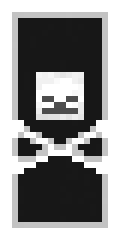 Skeleton Minecraft Banner