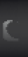 Waxing Crescent Minecraft Banner