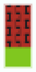 Minecraft Watermelon (Slice) Minecraft Banner