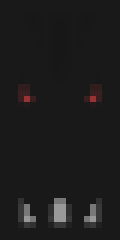 glowing red eyes Minecraft Banner
