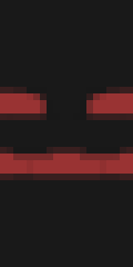 Creepy Face Minecraft Banner