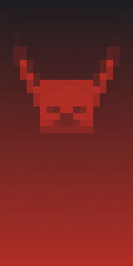 Demon Head Minecraft Banner
