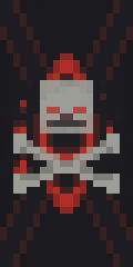 skull banner Minecraft Banner