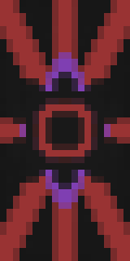 Obsidian Eye Banner Minecraft Banner