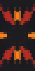 The lava sea Minecraft Banner