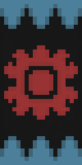 Tribe of the Red Sun Minecraft Banner
