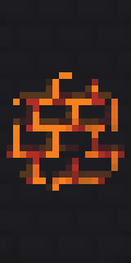 Brick Lava - Tuğla Lavı Minecraft Banner