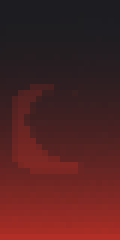 Blood crescent Minecraft Banner