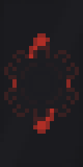 Black/Worm Hole Minecraft Banner