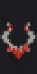 Some random bloody horn Minecraft Banner