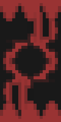 Black Red Minecraft Banner
