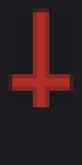 ⸸Satanic cross⸸ Minecraft Banner