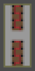 Redstone Rail Variation Minecraft Banner