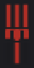 Asgore Trident Minecraft Banner