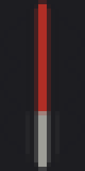 Red Lightsaber Minecraft Banner