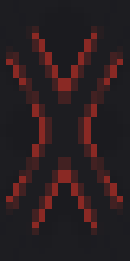 Red X Minecraft Banner