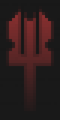 Demon Fork Minecraft Banner