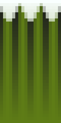curtain green Minecraft Banner