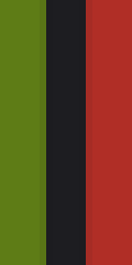 Pan-African Flag Minecraft Banner