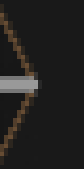 Bow + arrow Minecraft Banner