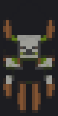 Dead druid golem (dark) Minecraft Banner
