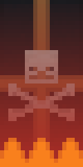 FLAMING CRUCIFIXATION Minecraft Banner