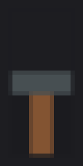 Ban hammer Minecraft Banner