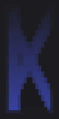 Blue K Minecraft Banner
