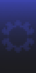 Blue Flaming Sun (works with shield) Minecraft Banner