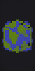 Earth banner! :) (1st in series) Minecraft Banner
