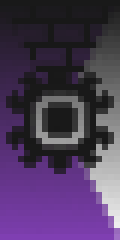 Black Sun Cross Minecraft Banner