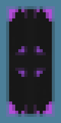 End Portal Minecraft Banner