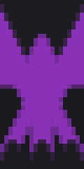 Purple Raven Minecraft Banner