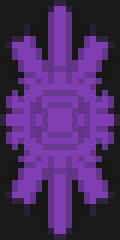 Purple Clan Banner Minecraft Banner