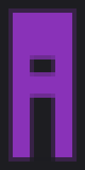 letter A Minecraft Banner