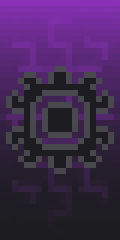 Black/Purple Charge Minecraft Banner
