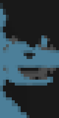 Cyan dragon banner Minecraft Banner