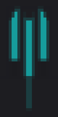 Simple Trident Minecraft Banner