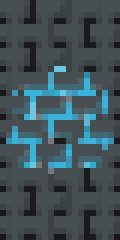 Diamond ore shield patterb Minecraft Banner