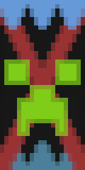 The Evil Creeper Minecraft Banner