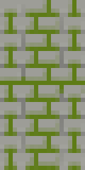 Mossy Stone Bricks Minecraft Banner