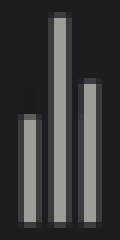 Gray Stripes Banner Minecraft Banner