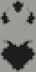 Gray Paw Minecraft Banner