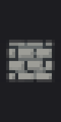 Cobblestone block Minecraft Banner