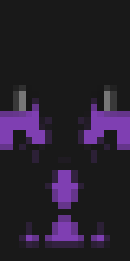 Ender dragon face Minecraft Banner