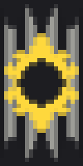 Gold Eclipse Banner Minecraft Banner